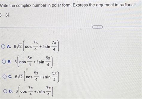 Solved Plot The Complex Number And Find Its Absolute Value Chegg
