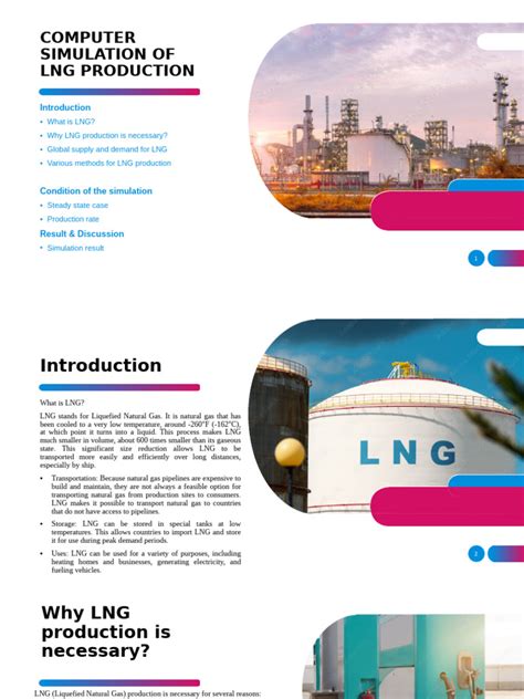 Computer Simulation Of Lng Production Pdf Liquefied Natural Gas Natural Gas