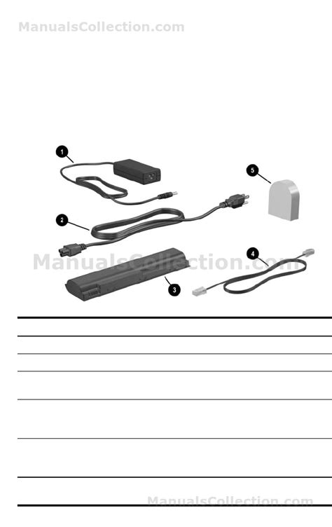 Hp Pavilion Dv1000 Additional Components Hardware Getting Started