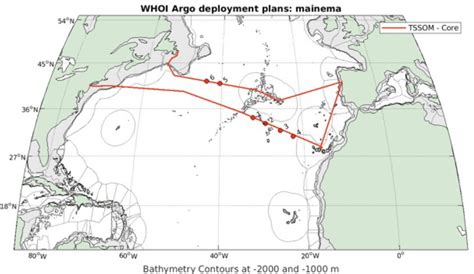 Argo Float Deployment Partnership Tssom Training Cruise Blog Maine