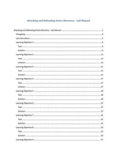 Tasks Pdf Active Directory Computer Architecture