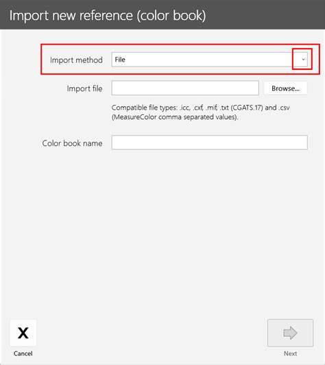 Importing Opencolor Reference Targets Into Measurecolor Measurecolor