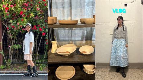 Sub Vlogㅣ여름 패션 하울🌸 플로럴 끈 원피스 인생 후드티 코디ㅣ한남동 데이트 코스 쇼핑 브이로그 Youtube