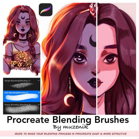 Must Have Procreate Blending Brushes For Effective And Easy Blendingi