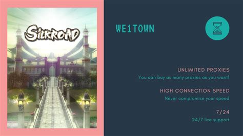 Proxy For Silkroad How To Overcome Ip Limit We1town Smart Web