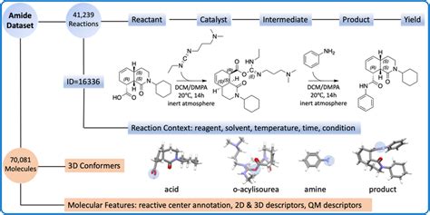 The Overview Of The Amide Coupling Dataset The Reaction Part