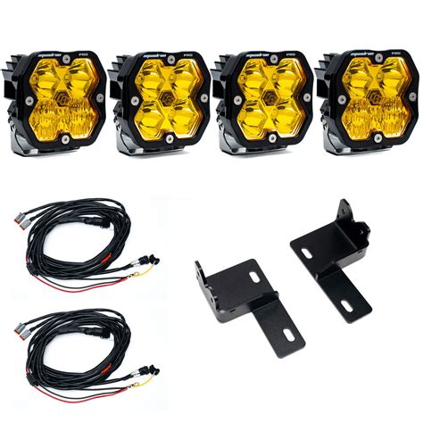 2025 4runner Squadron 20 Behind The Grille Light Kit Baja Designs