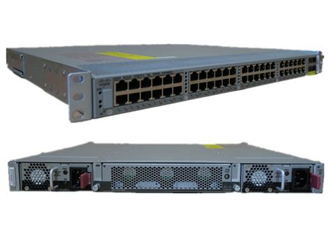 10 100 1000Mbps Cisco Nexus Switches 48 Ports 1GE Fabric Extender N2K C2248TP E