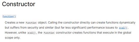 Eval 과 Function 생성자의 Scope