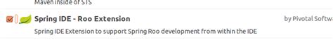 Working With Spring Roo From Spring Tool Suite Sts
