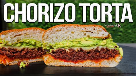 Mexican Chorizo Torta Sandwich Sam The Cooking Guy 4k Youtube