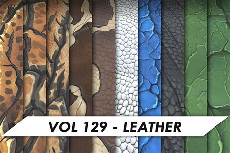 Stylized Textures Vol 129 Leather 2d Textures And Materials Unity Asset Store