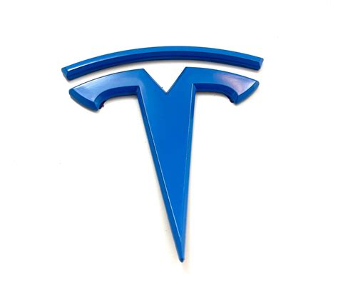 Premium Oem Model X Thick Style Front Rear T Badge Replacement Emblem