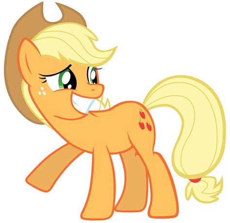 Applejack Smiling By Tardifice On Deviantart