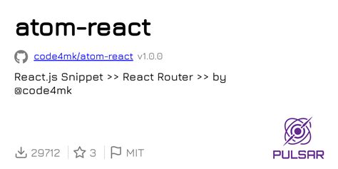 Atom React