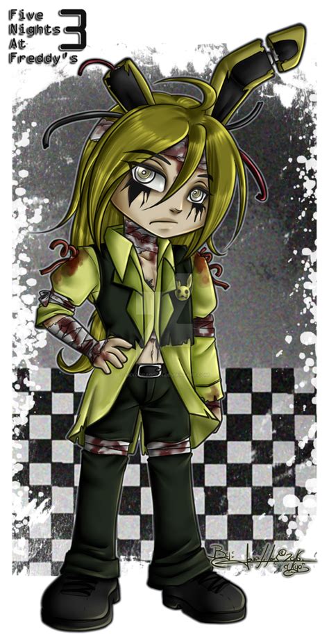 Speedpaint Fanart Chibi Springtrap By UkyoDragoon On DeviantArt