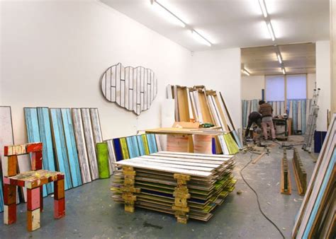 Richard Woods Hackney Townhouse By Drmm Features His Painted Wood