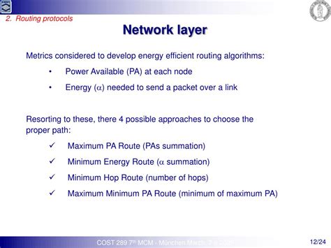 Ppt Energy Efficient Routing Algorithms For Application To Agro Food