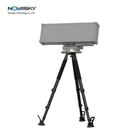 5km Detection Distance Counter Uav Radar Airport Security Solution Drone Detection Radar With 3d