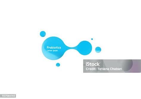 Probiotics 박테리아 벡터 디자인입니다 유산 균 Probiotic 박테리아와 디자인의 개념 프리 바이오 틱 건강 영양