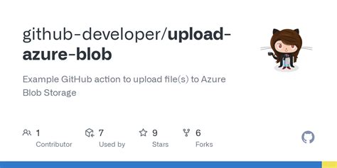 Github Github Developerupload Azure Blob Example Github Action To Upload Files To Azure