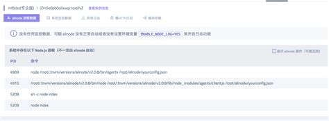 alinode 阿里云出品的 node js 解决方案体验 米饭粑