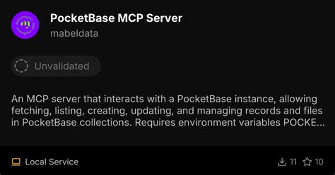 Pocketbase Mcp Server Mcp Servers · Lobehub