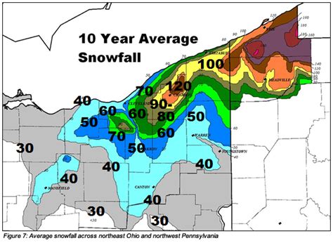Ohio Snow Belt Map