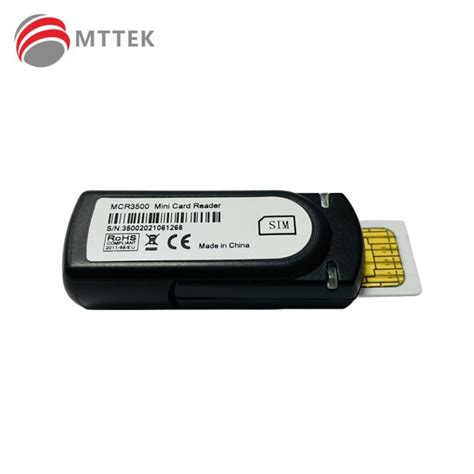 Hot W Mcr3500 Mini Card Reader Pcsc Psam Sim Pki Identification