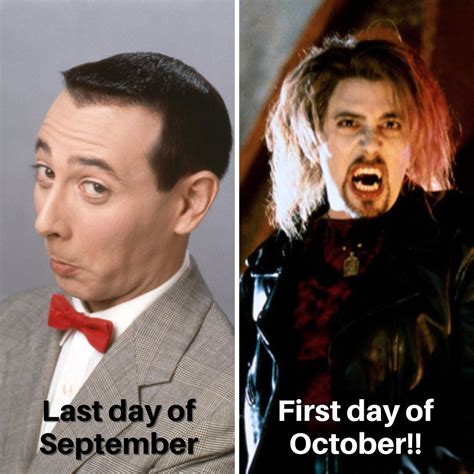 Pee Wee Herman On Twitter Ready To Sink My Fangs Into Halloween