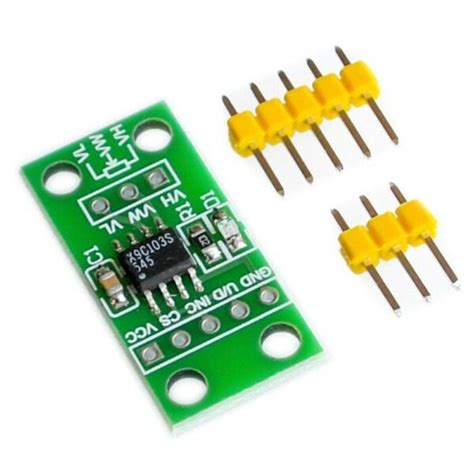 DC V X C S Digital Potentiometer Board Module For Arduino RoboticsDNA