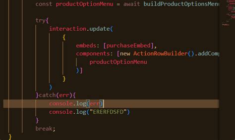 Setting Up Try Catch For Typeerrors 🌈 Discordjs Imagine A Bot