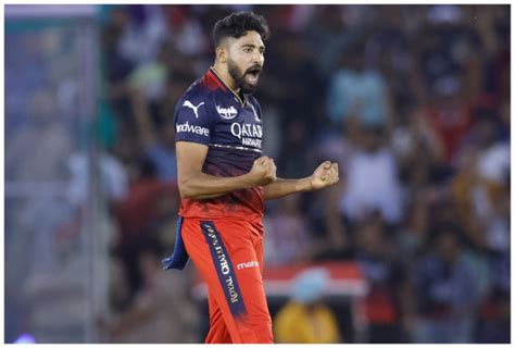 Ipl 2023 Mohammed Siraj Is One Of The Best In World Currently Says Rcbs Adam Griffith