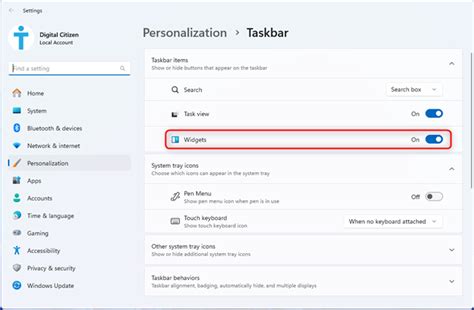 How To Disable The Widgets In Windows 11 Tried And Tested Digital Citizen