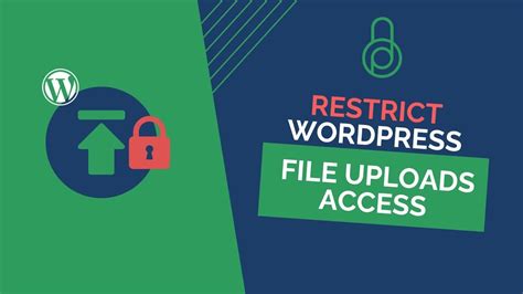 Prevent Direct Access Gold Restrict Wordpress File Uploads Access Pda Gold Youtube