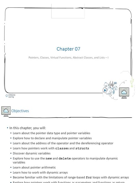 Chapter 07 Pointers Classes Virtual Functions Abstract Classes
