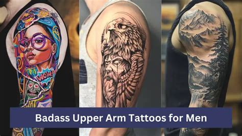 15 Badass Upper Arm Tattoos For Men Fuel Your Alpha Energy Men Deserve