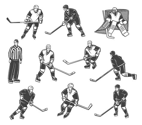 무료로 다운로드 가능한 아이스하키 벡터 And 일러스트 Freepik