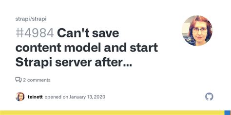 Can T Save Content Model And Start Strapi Server After Adding Published At Field Issue