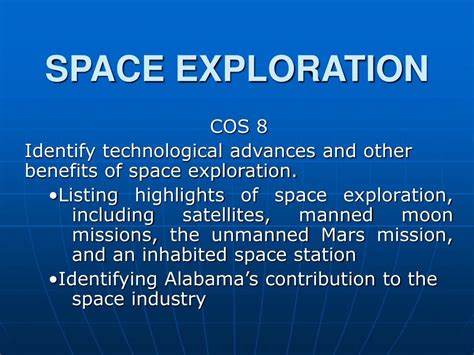 Ppt Space Exploration Powerpoint Presentation Free Download Id3832311