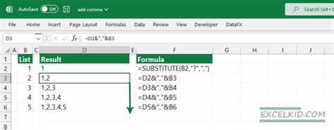 how to add comma in excel excel bootcamp