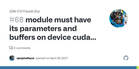 Module Must Have Its Parameters And Buffers On Device Cuda Device Ids But Found One Of