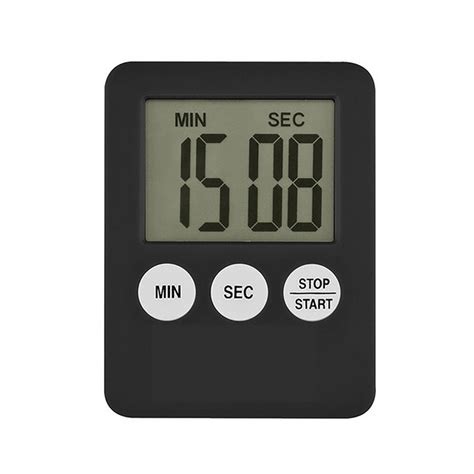 Large Lcd Digital Display Kitchen Timer Square Kit Vicedeal