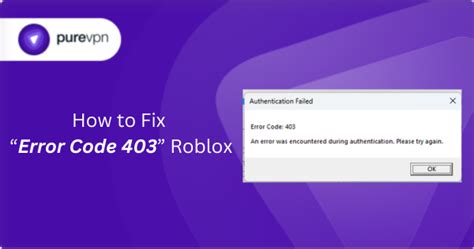 How To Fix Error Code 403 On Roblox Updated 2026