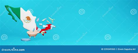 3d Representación Del Uso De Equipos De Baño En México Para Mostrar