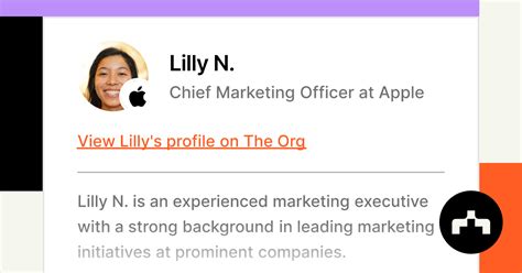Lilly N Chief Marketing Officer At Apple The Org