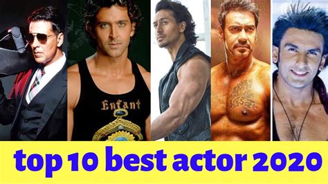 Top 10 Best Actor 2020 Youtube