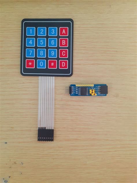 Using I2C With A 44 Matrix Keypad Maker And IOT Ideas