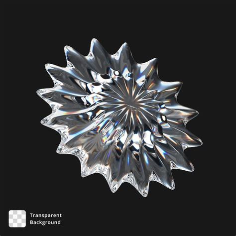 Premium Psd 3d Icon Of A Glass Abstract Object