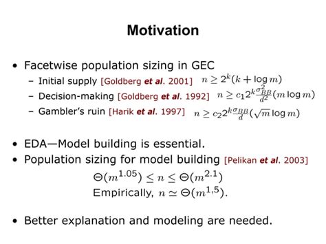 Population Sizing For Entropy Based Model Buliding In Genetic